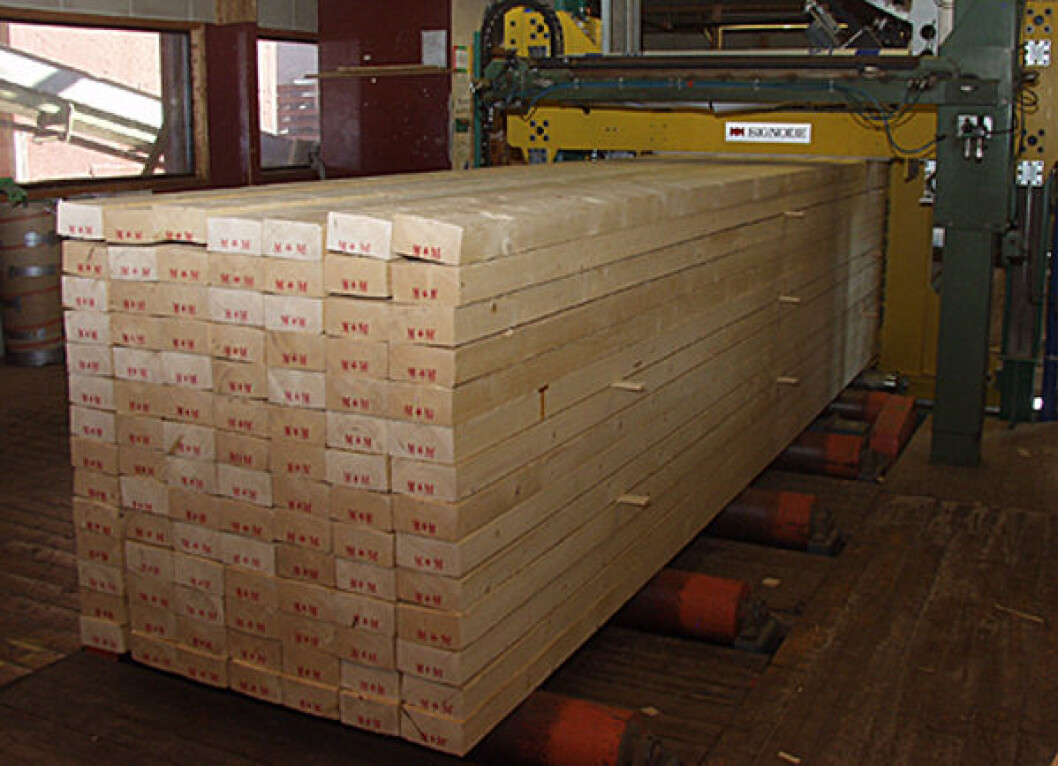 Økt produksjon av trelast i 2014